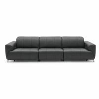 China Modern Recliner Sofa with Adjustable Headrest and Power Footrest for sale