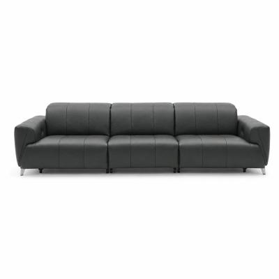 China Modern Recliner Sofa with Adjustable Headrest and Power Footrest for sale