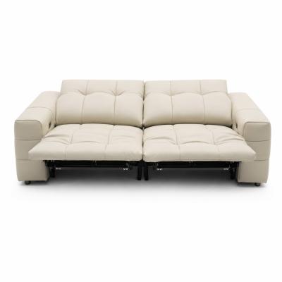 China Modern Recliner Sofa 2 Seater with High Back and Zero Wall Design for sale