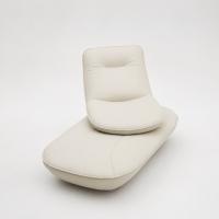 China Modern Recliner Sofa Armless Chaise Lounge with Ergonomic High Back for sale
