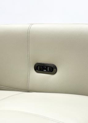 China Modern Recliner Sofa with Power Footrest – Washable for sale