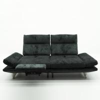 China Minimalist Modern Recliner Sofa with Adjustable Headrest & Armrest for sale