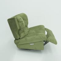 China Modern Recliner Sofa Chair with Plush High Back and Swivel Base for sale