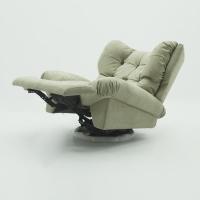 China Soft Upholstered Modern Recliner Sofa with 360° Swivel Base for sale