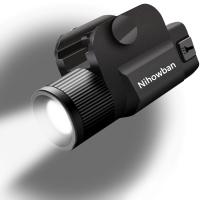 China IPX4 Pistol Laser Flashlight 800 Lumens Rechargeable Tactical Laser Flashlight for sale