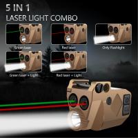 China Red Green Small Pistol Laser Sight 650nm / 520nm Tactical Laser Light Combo ODM for sale
