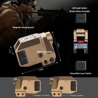 China Red Green Small Pistol Laser Sight 650nm / 520nm Tactical Laser Light Combo ODM for sale