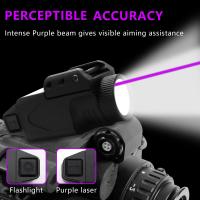 China 2 In 1 Shotgun Laser Sight Magnetic Charging With Purple Laser Sight for sale