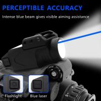 China Blue Shotgun Laser Sight Tactical Flashlight For 2 In 1 Gun Laser for sale
