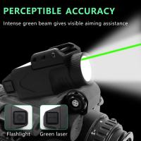 China Exquisite Sturdy Handgun Shotgun Laser Sight Green 2 In 1 Gun Laser for sale