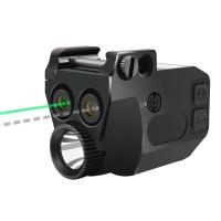 China Sturdy Infrared Pistol Laser Sight Green 520nm Lightweight 2.1OZ for sale