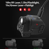 China Sturdy Infrared Pistol Laser Sight Green 520nm Lightweight 2.1OZ for sale