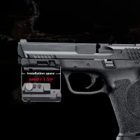 China IPX4 Laser Sight Shotgun 650nm Red Standard Tactical Weaver Rail Laser Sight for sale