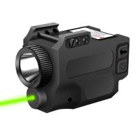 China 520nm Green Laser Sight Handgun 500 Lumen Flashlight Class IIIA for sale