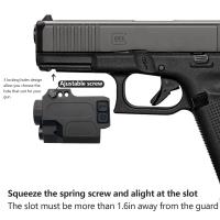 China 520nm Green Laser Sight Handgun 500 Lumen Flashlight Class IIIA for sale