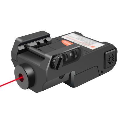 China Powerful Hand Gun / Shotgun Laser Sight 650nm Red 20mm Picatinny Rail for sale
