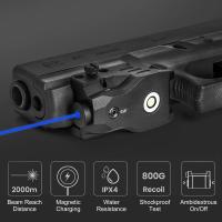 China IPX4 Low Profile Laser Sight 450nm Tactical Blue Laser Sight ODM for sale