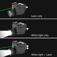 China Shotgun Laser Sight Green 520nm Pistol Light Green Laser Combo Zoom for sale