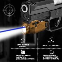 China Shotgun Light Laser Sight Weapon Pistol Flashlight 500 Lumens for sale
