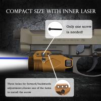China Shotgun Light Laser Sight Weapon Pistol Flashlight 500 Lumens for sale