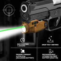 China Weapon Gun Laser Sight Flashlight 500 Lumens Pistol Powerful Laser Sight for sale