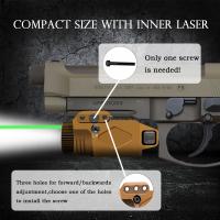 China Weapon Gun Laser Sight Flashlight 500 Lumens Pistol Powerful Laser Sight for sale