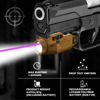 China Gun Light Laser Sight Flashlight 500 Lumens Laser Sight For Picatinny Rail 20mm for sale