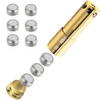 China Brass Bore Sight 9mm 520nm Green Laser Boresighter With 12 Batteries for sale