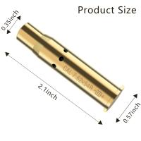 China Sturdy Hunting Boresighters 650nm Red Dot Laser 7.62x54 Boresight for sale