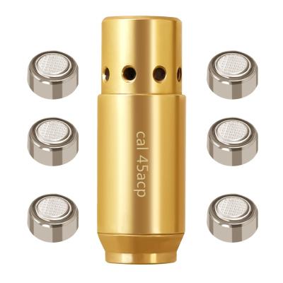 China Durable Bore Laser Sight 45acp Red Laser Boresight With 6 Batteries for sale