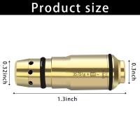 China OEM Pistol Laser Cartridge Class IIIA Red Laser Cartridge 357SIG Caliber for sale