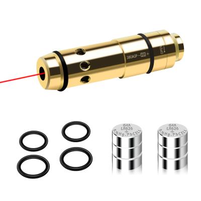 China 630nm - 670nm Red Shotgun Laser Cartridge 380ACP Caliber Brass for sale