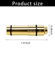 China 630nm - 670nm Red Shotgun Laser Cartridge 380ACP Caliber Brass for sale
