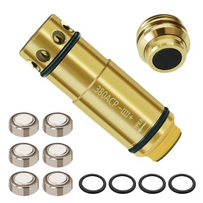 China 650nm Red Pistol Laser Cartridge 380ACP Caliber For Dry Fire Training for sale
