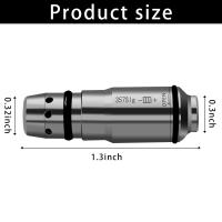 China 650nm Red Laser Cartridge 357 SIG Bullet With Built In Snap Cap for sale