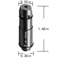 China Pistol Green Laser Training Cartridge Brass 40S&W Caliber For Dry Fire for sale