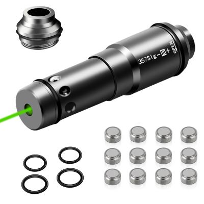China Handgun Laser Training Cartridge 357 SIG Caliber Bright Green for sale