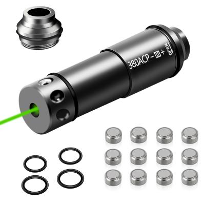 China OEM / ODM Laser Training Cartridge Bright Green 380ACP Caliber for sale