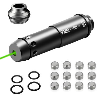 China Green 650nm Laser Training Cartridge 9MM Caliber For Dry Fire Training for sale