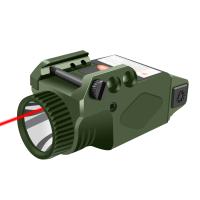 China IPX4 Red Shotgun Laser Sight Flashlight Combo With Tactical 500 Lumen for sale