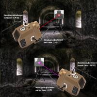 China 2000m - 2500m Shotgun Laser Sight Red Purple Light Laser Sight Combo 500 Lumens for sale