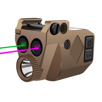 China Handgun Laser Light Beam Shockproof Rifle Laser Light Combo Green Purple for sale
