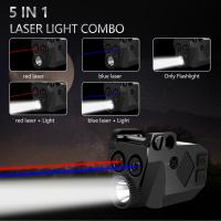 China Blue Red Laser Beam Waterproof Class IIIA 500 Lumens With Weaponlight for sale
