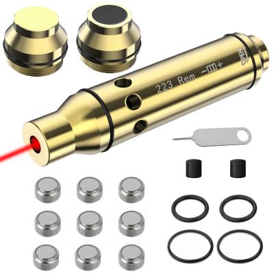 China Rem 223 Laser Bore Sight Training Cartridge Dual Purpose Rubber Snap Cap for sale