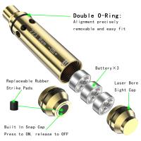 China Rem 223 Laser Bore Sight Training Cartridge Dual Purpose Rubber Snap Cap for sale