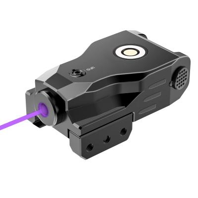China Tactical Purple Dot Sight 405nm Pistol Laser Sight Aluminium for sale