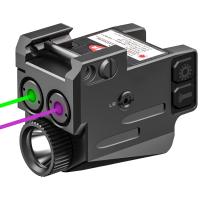 China 405nm / 520nm Purple / Green Laser Light Beam Picatinny Mount for sale