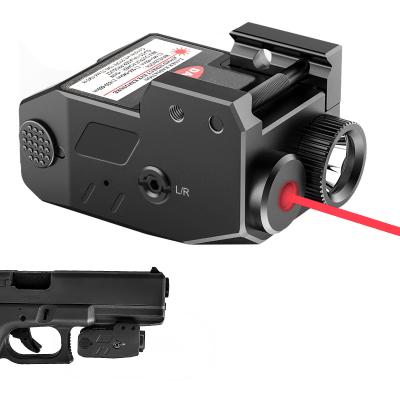 China 650nm Red LED Tactical Flashlights With Magnetic USB Rechargeable for sale