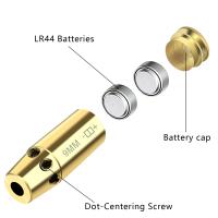 China Green 9mm Laser Boresight 520nm Wavelength 9mm Handgun Laser Sight for sale