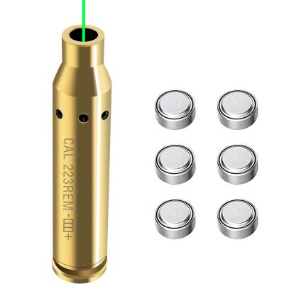 China Sturdy Bore Laser Sight 223 Rem Green Dot Laser Boresight Class IIIA for sale